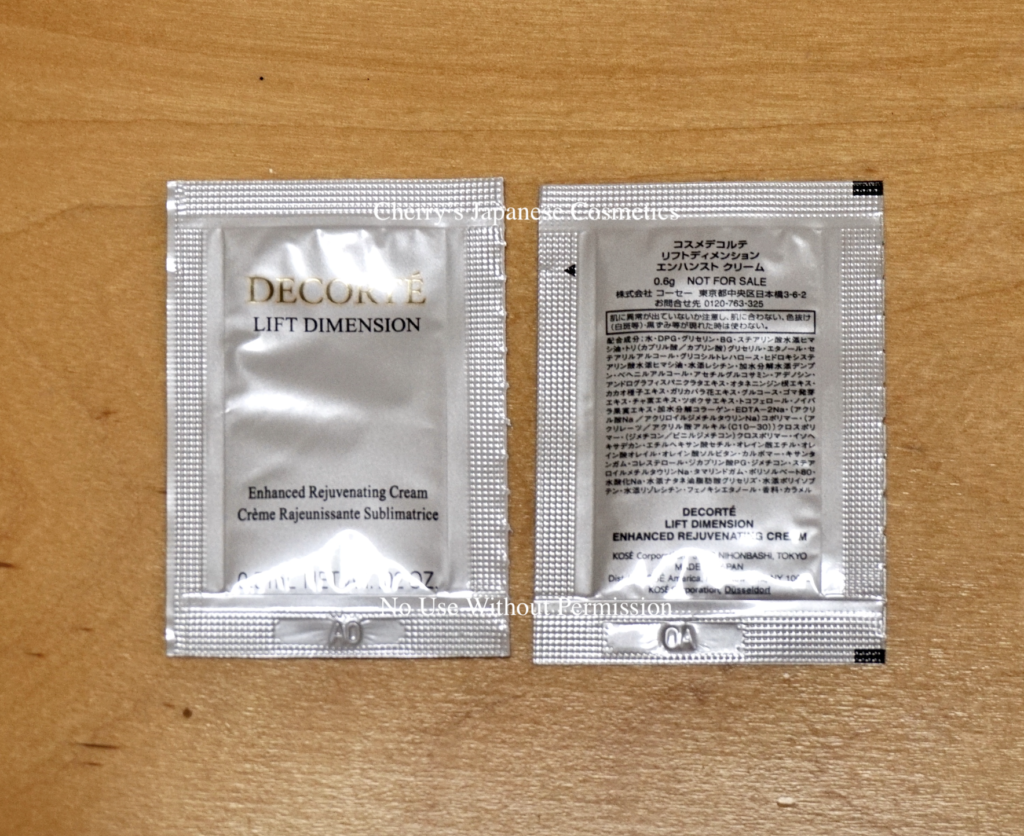 Cosme Decorte Lift Dimension Enhanced Rejuvenation Cream – Cherry's ...